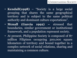 The human society | PPTX