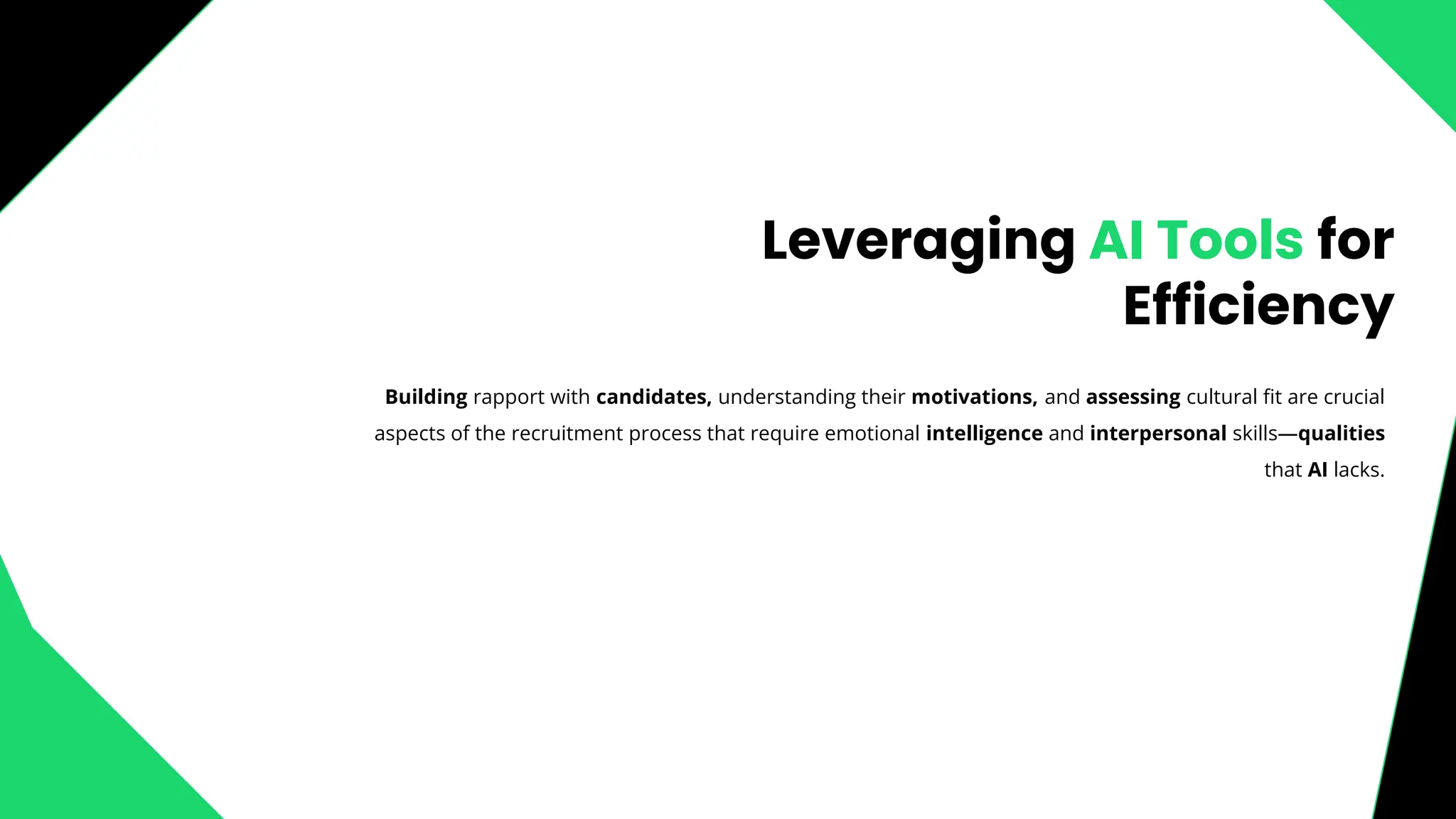 AI and Human Synergy in the World of Recruitment | PPT