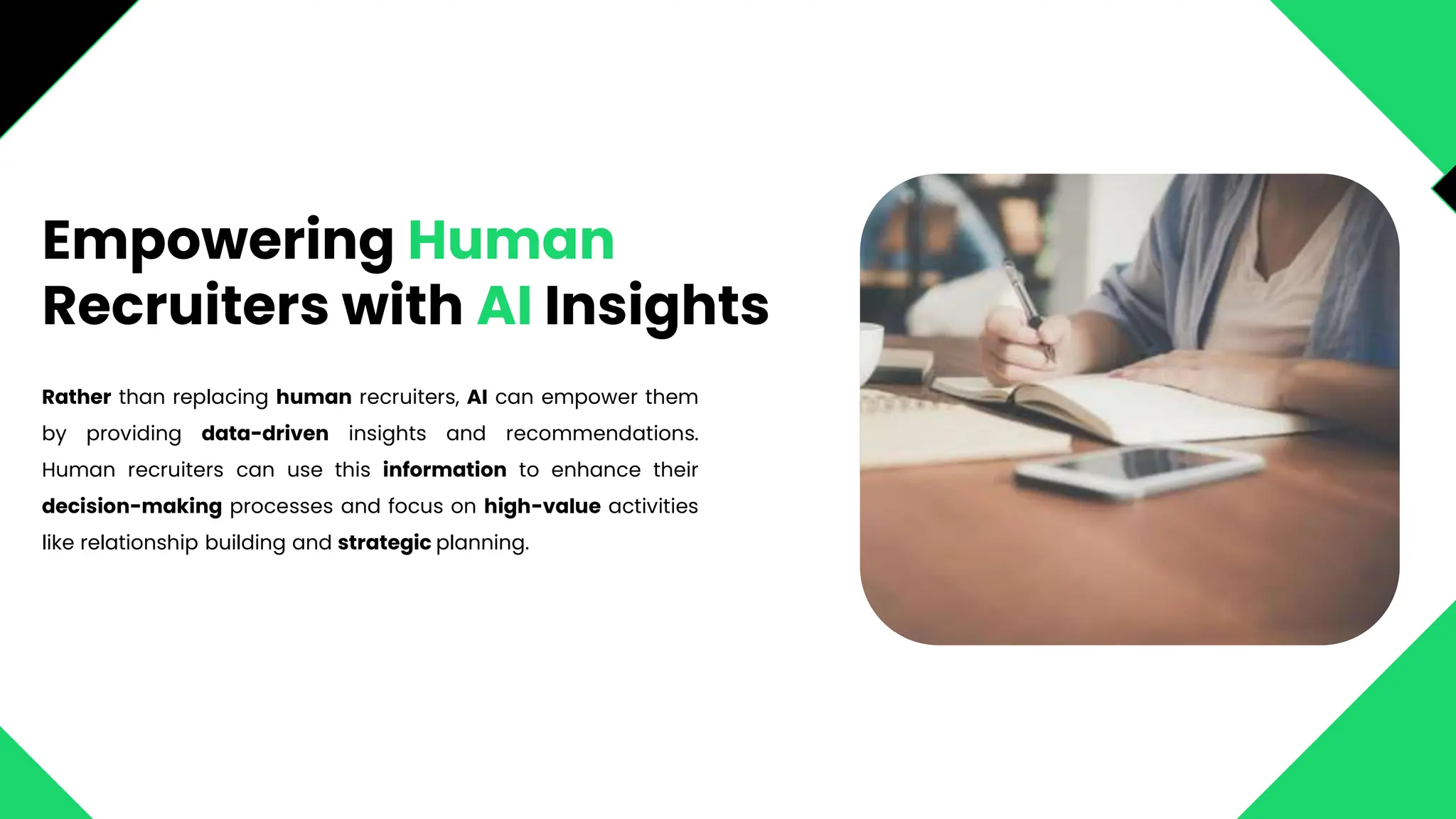 AI and Human Synergy in the World of Recruitment | PPT
