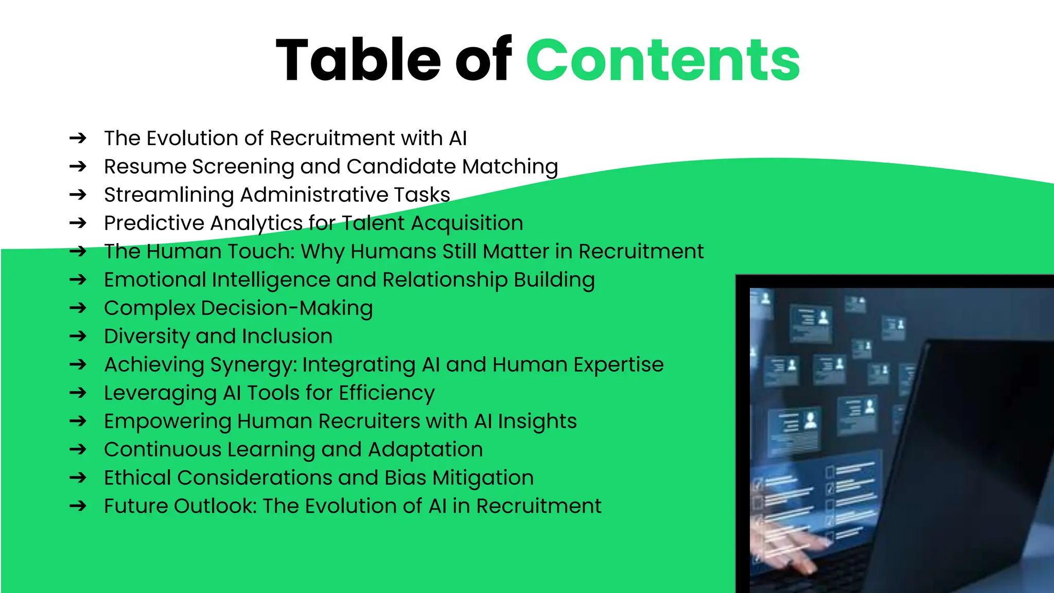 AI and Human Synergy in the World of Recruitment | PPT