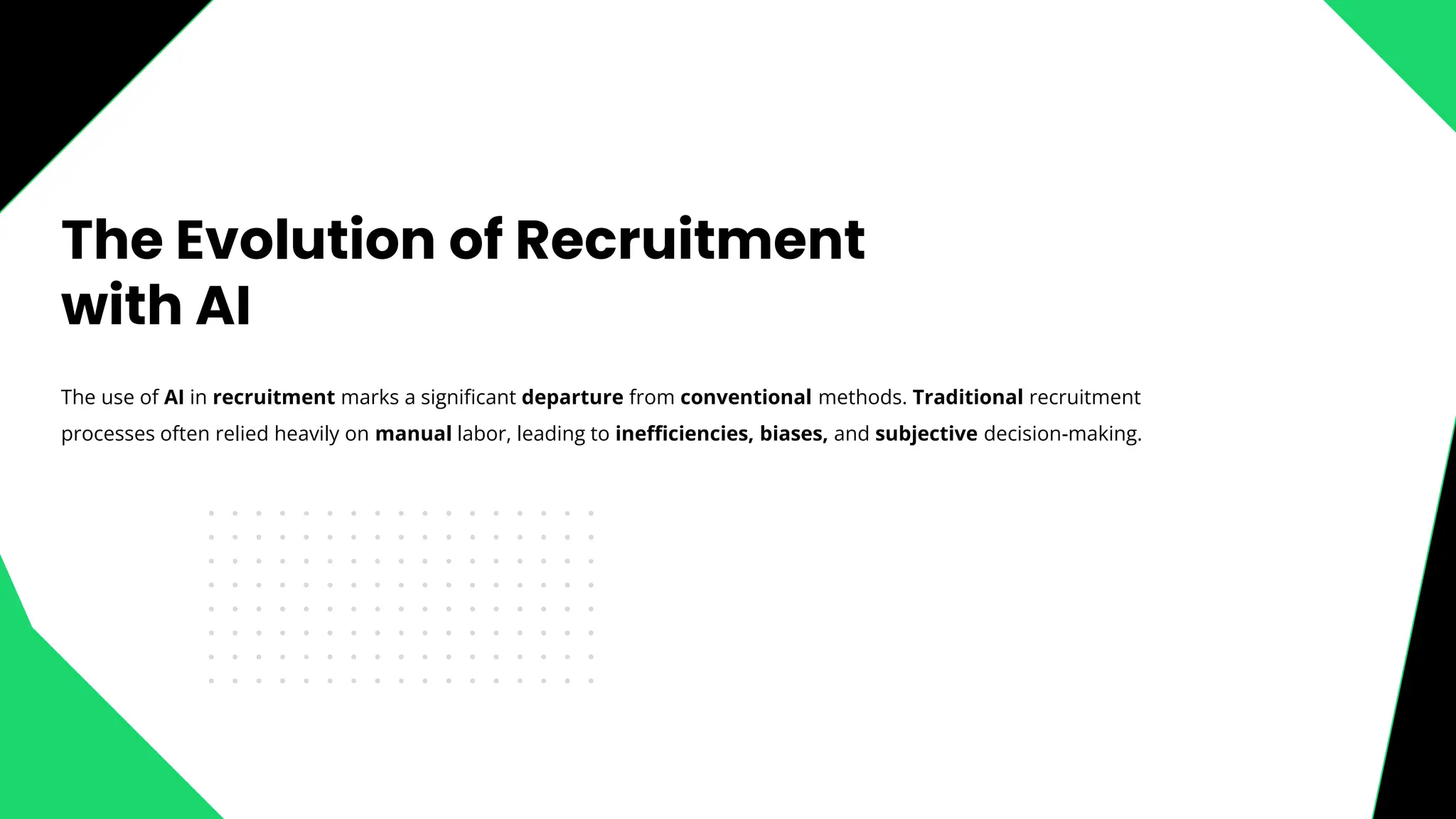 AI and Human Synergy in the World of Recruitment | PPTX