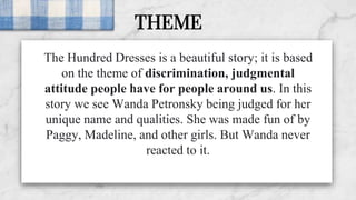 The Hundred Dresses (Group-3) .pptx