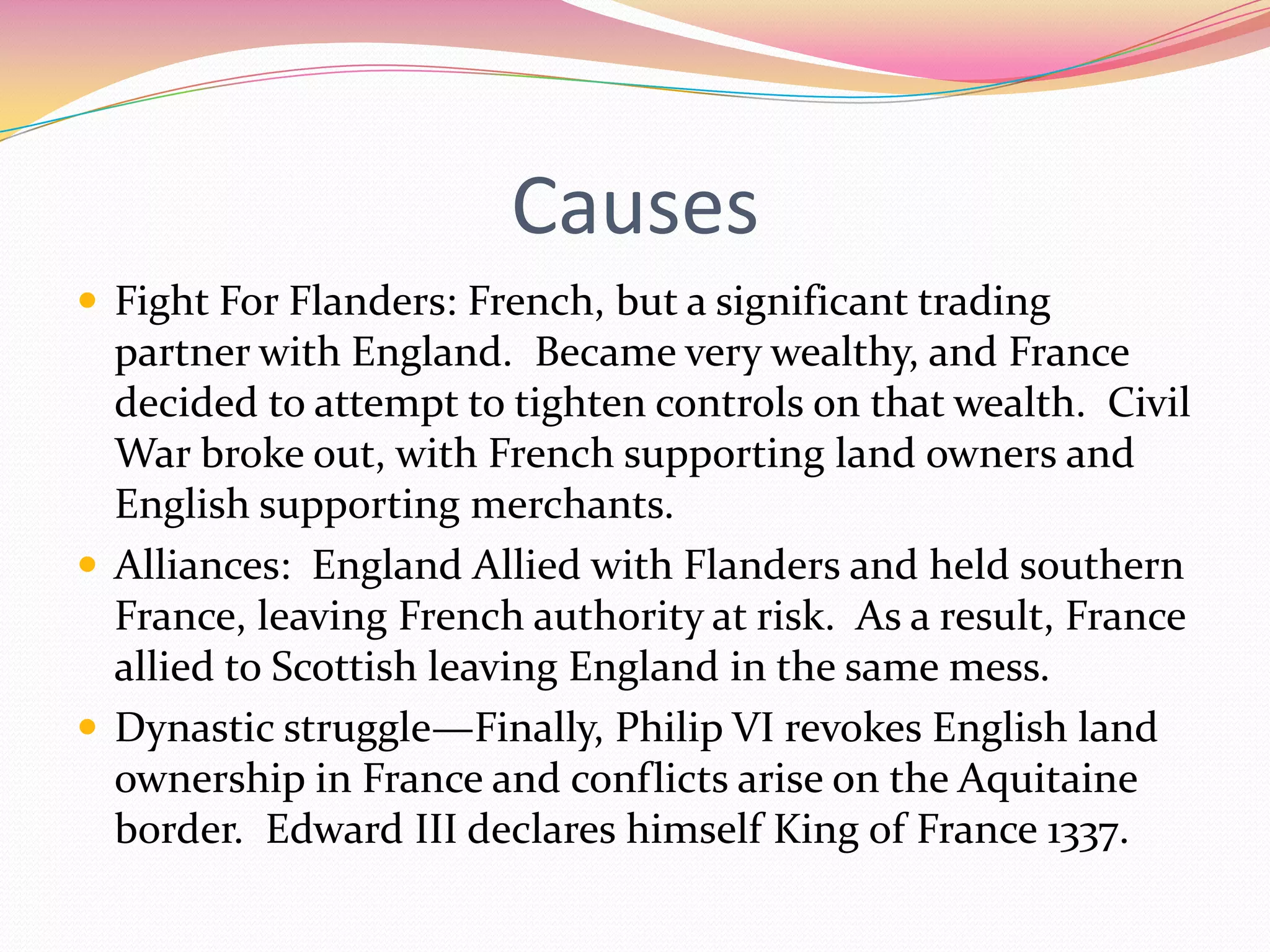 The Hundred Years War | PPTX