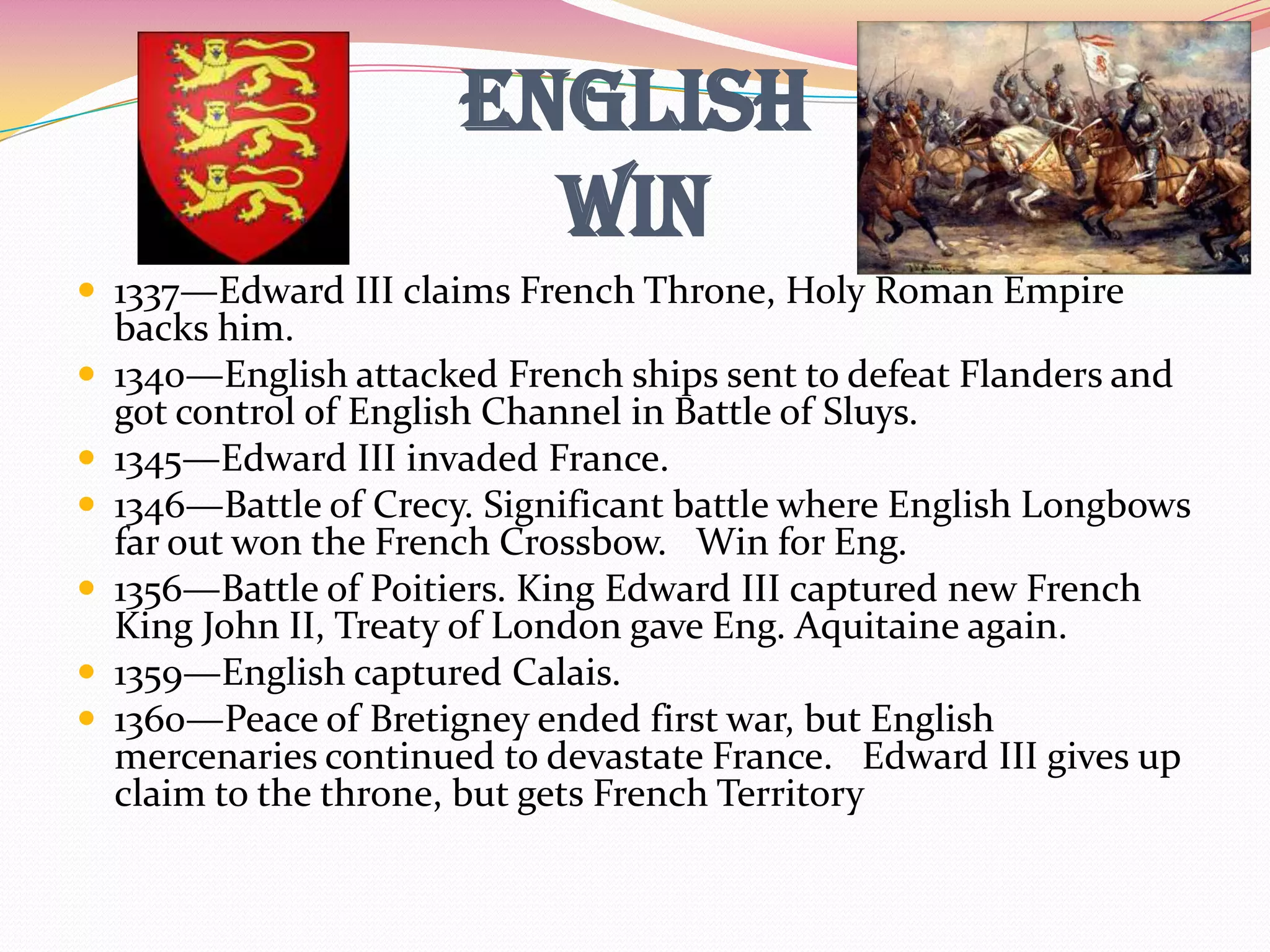 The Hundred Years War | PPTX
