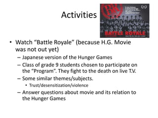 The hunger games | PPTX