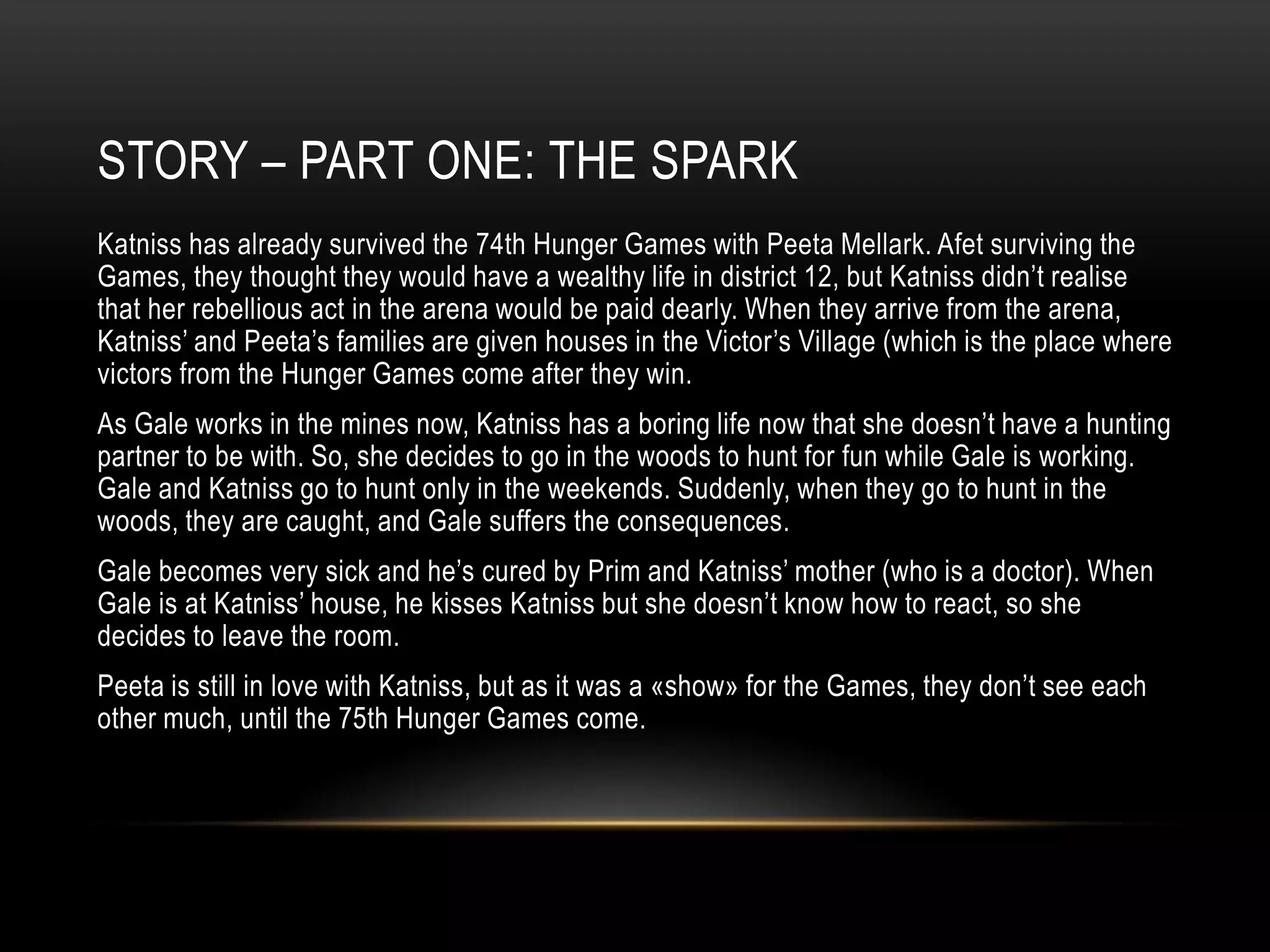 The Hunger Games 2: Catching Fire | PPTX