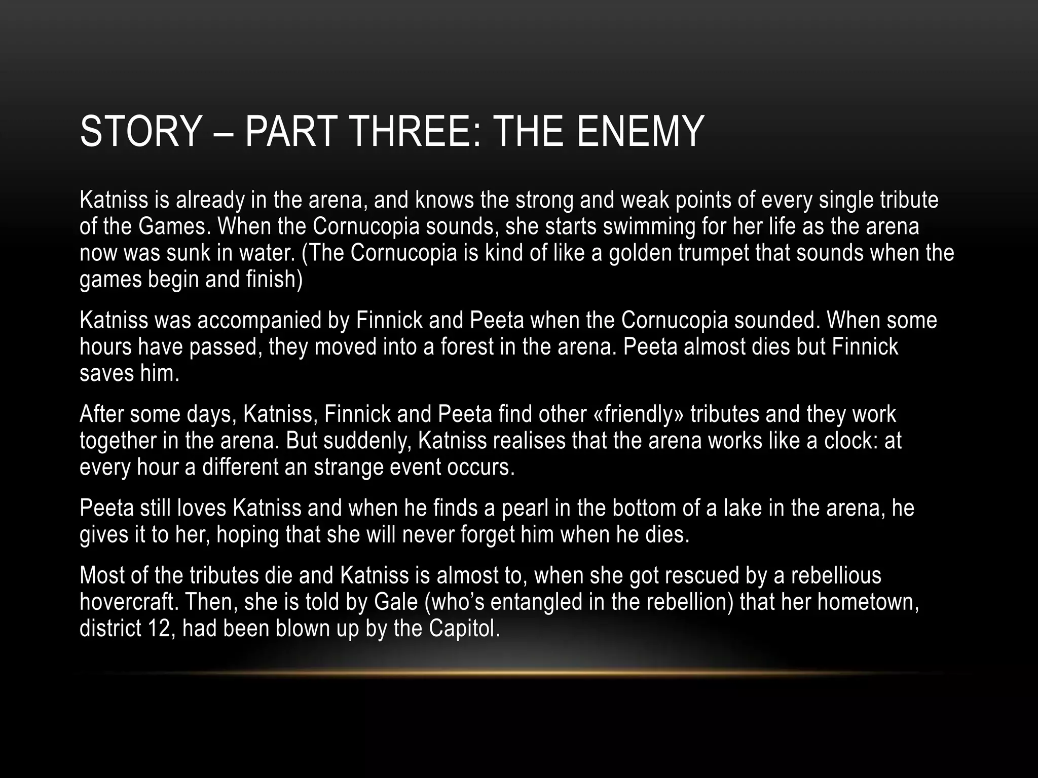 The Hunger Games 2: Catching Fire | PPTX