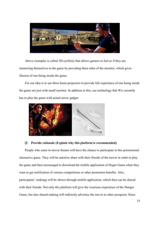 Marketing suggestion for the hunger games using digital technologies | PDF