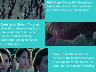Film trailer analysis of the Hunger Games | PPTX