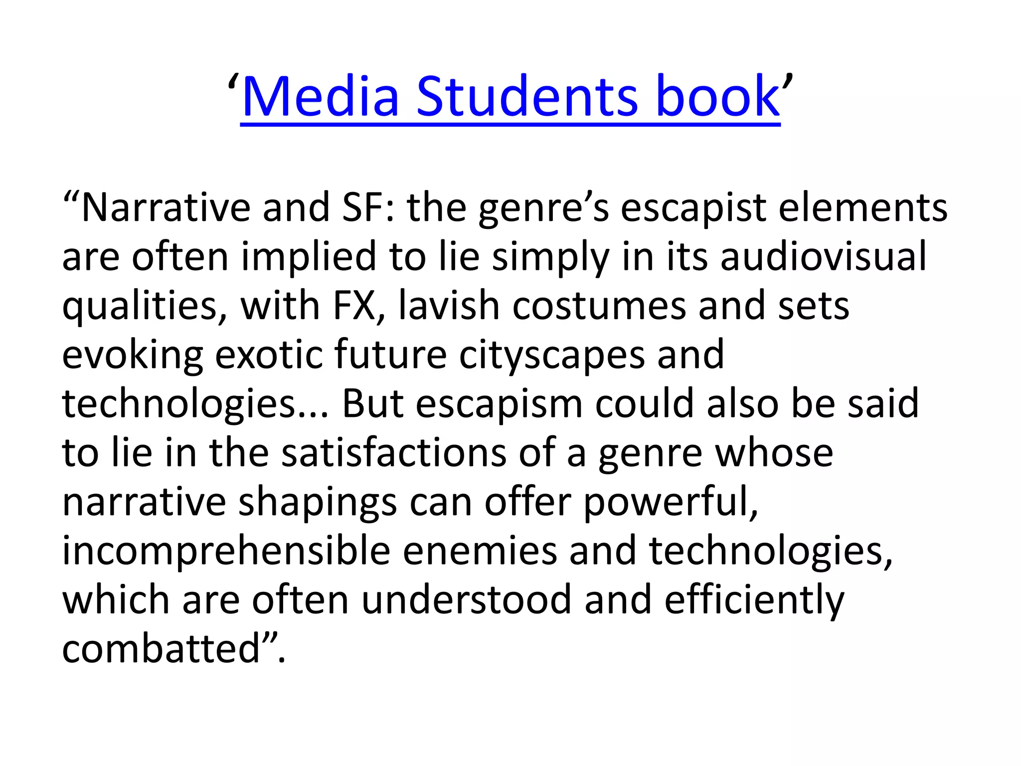 A2 Media case study - The Hunger Games (genre) | PPTX
