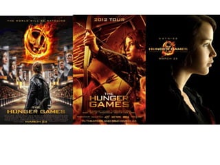 A2 Media case study - The Hunger Games (genre) | PPTX