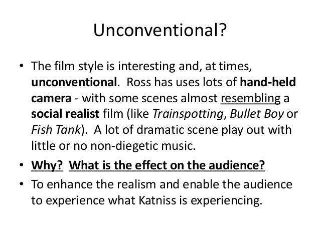 A2 Case Study - The Hunger Games - Genre, Narrative, Representation