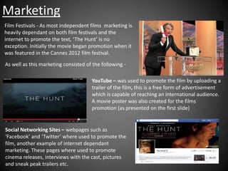 Production & Marketing Of An Independant Film | PPT