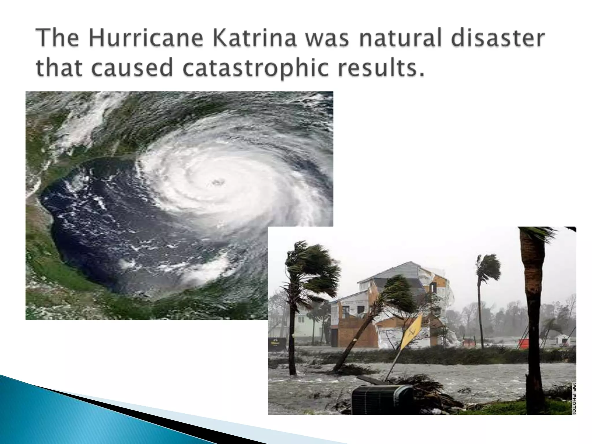 The hurricane katrina | PPTX