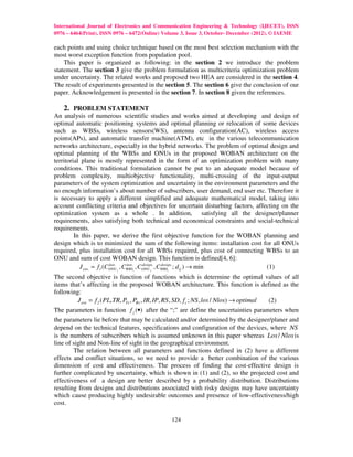 The hybrid evolutionary algorithm for optimal planning of hybrid woban | PDF