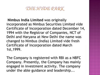 nimbus hyde park noida | PPT