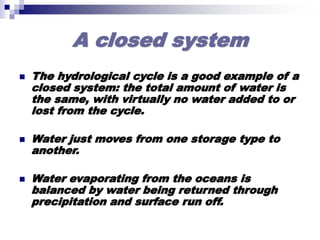 The Hydrological Cycle | PPT