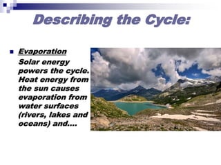 The Hydrological Cycle | PPT