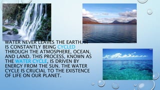 The Water cycle | PPT
