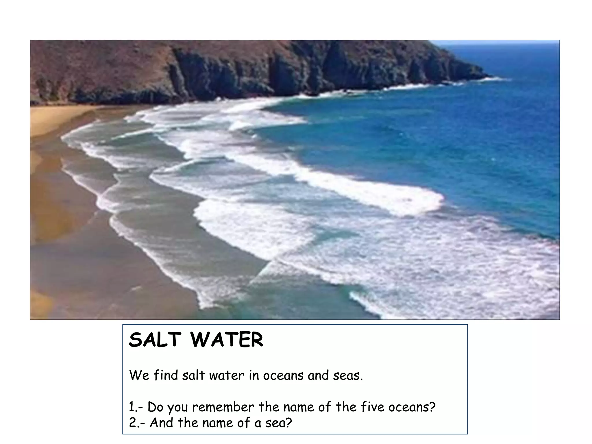 THE HYDROSPHERE FOR FOURTH GRADE STUDENTS | PPTX