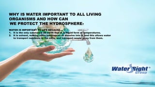 The hydrosphere presentation | PPTX