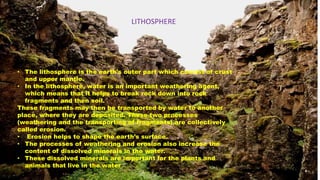 The hydrosphere presentation | PPTX
