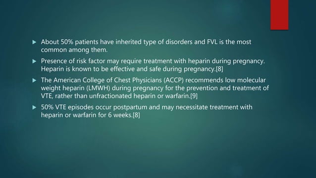 The hypercoagulable states in anaesthesia | PPTX | Blood Disorders ...