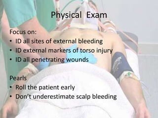 The hypotensive trauma patient | PPTX
