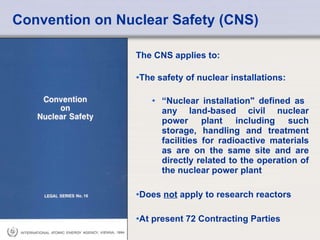 The IAEA Legal Framework for Nuclear Safety | PPT