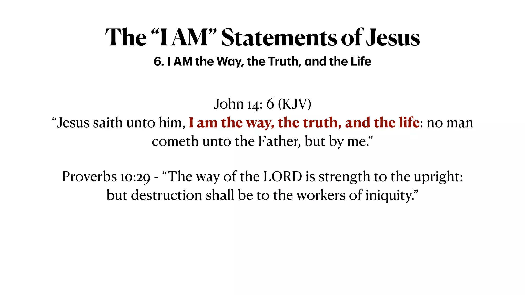 The I AM Statements of Jesus | PDF