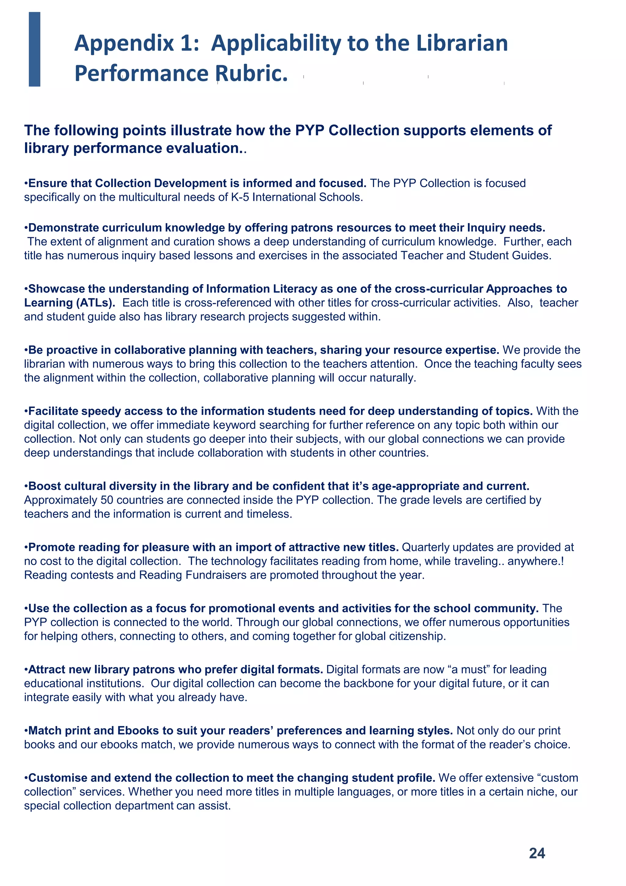 The IB Library: An Overview | PDF