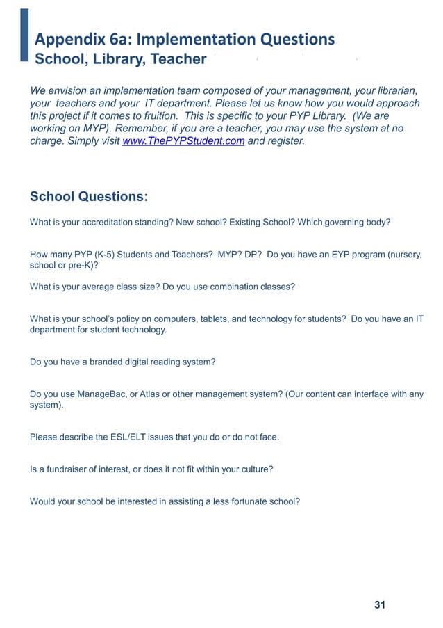 The IB Library: An Overview | PDF | Professional School | Postgraduate ...