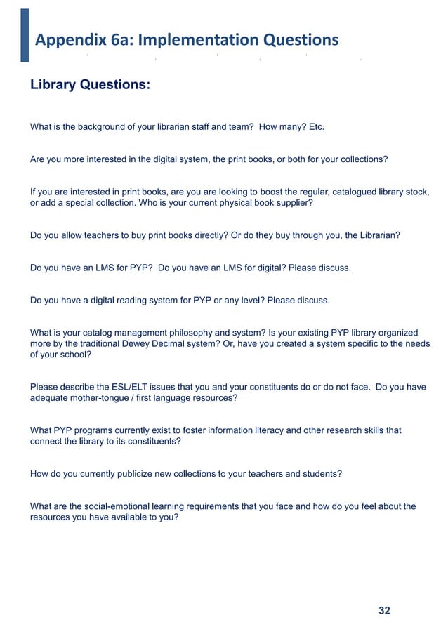 The IB Library: An Overview | PDF | Professional School | Postgraduate ...