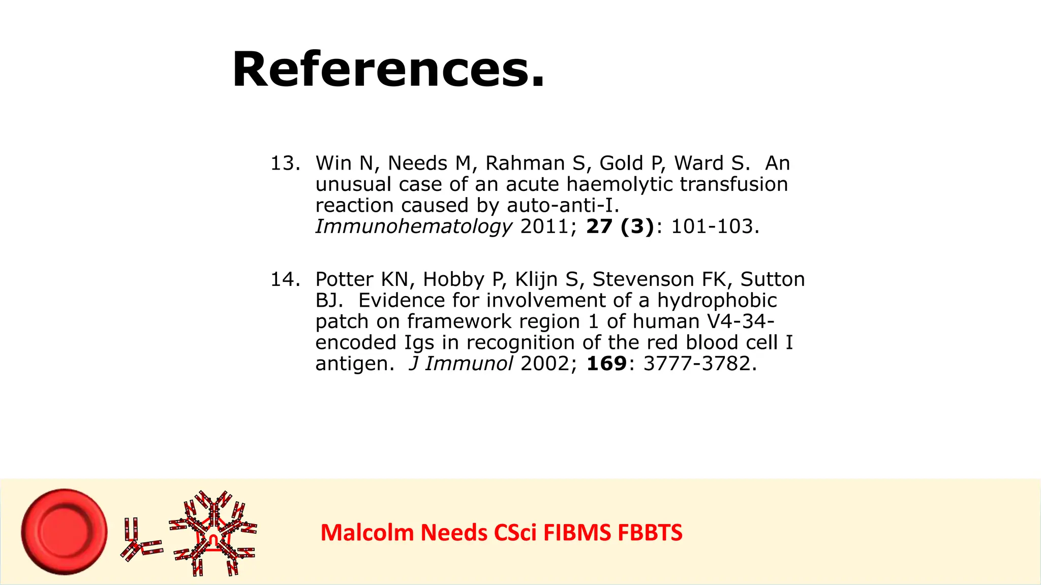 The I Blood Group System, and the Ii Blood Group Collection.pptx