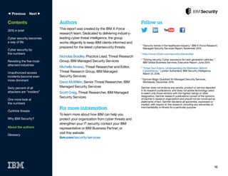 The IBM X-Force 2016 Cyber Security Intelligence Index | PDF