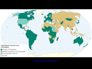 The ICC | PPTX | Crime & Harmful Acts to Individuals, Society & Human ...