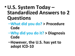 The ICD-10 Change-Over: Getting Started | PPT