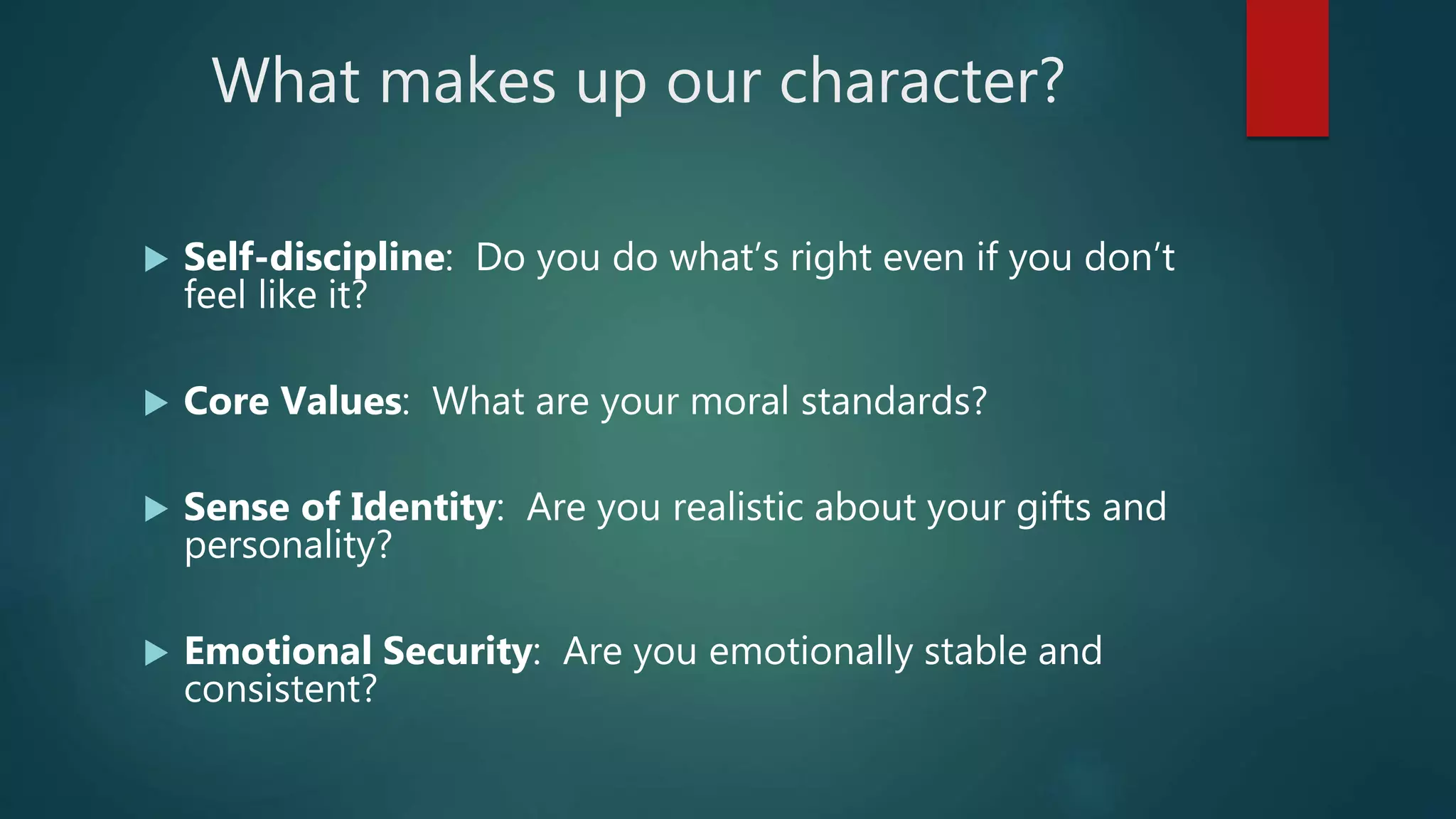 The Iceberg: A Leader's Character | PPTX