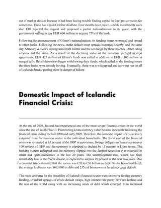 The Icelandic Financial Crisis of 2008.docx