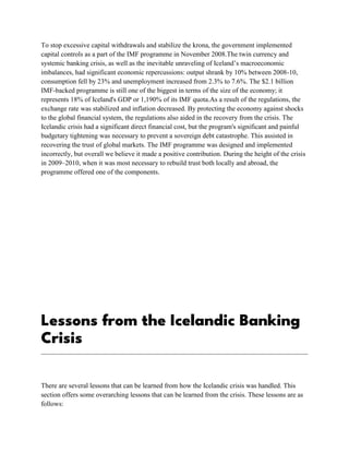The Icelandic Financial Crisis of 2008.docx