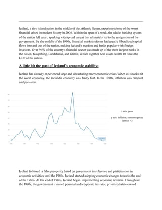 The Icelandic Financial Crisis of 2008.docx | Currencies | Economy
