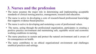 The ICN Code of Ethics for Nurses | PPTX