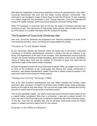 The Iconic Coca-Cola Christmas Ads_ How Coke Became Synonymous with the ...