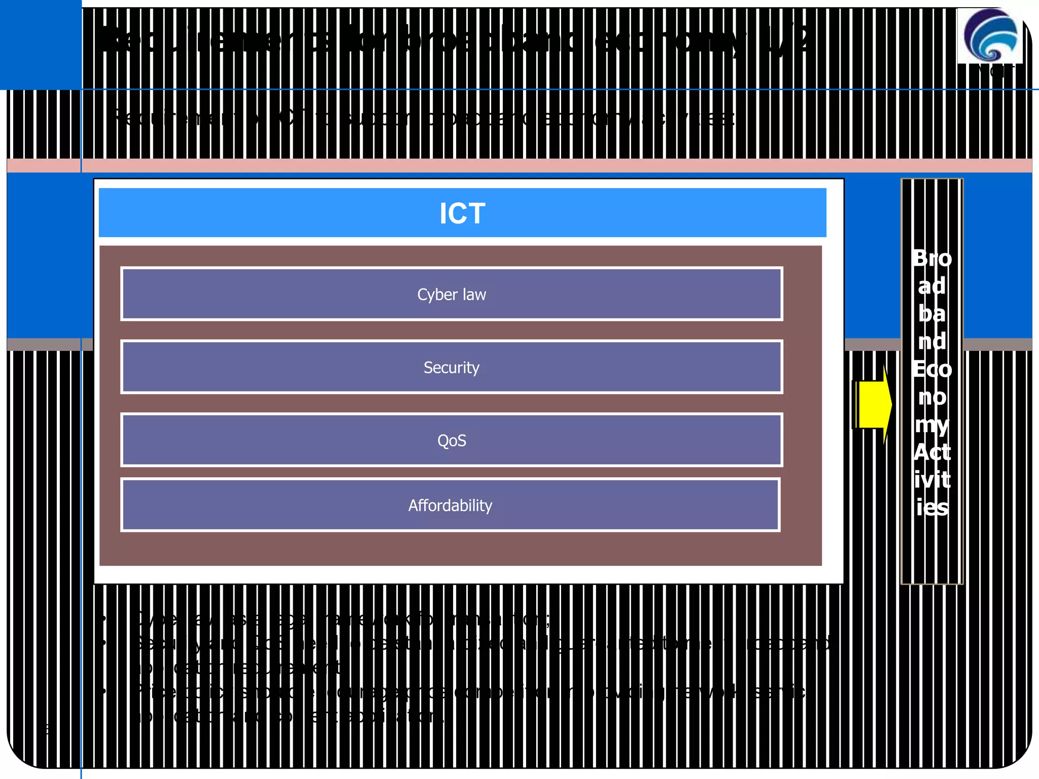 The ict track of infrastructure | PPT