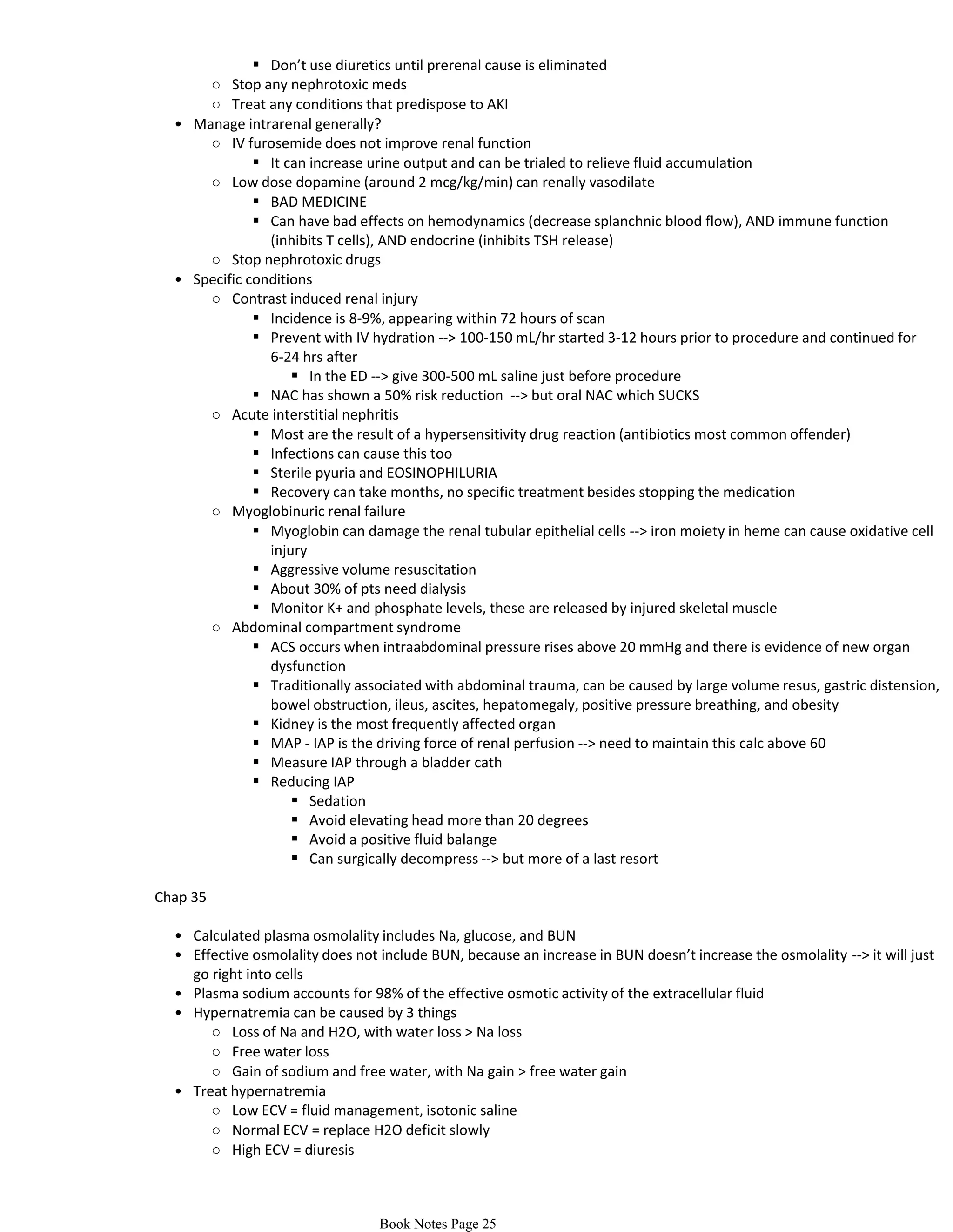 The ICU Book Notes Derived from Marino.. | PDF