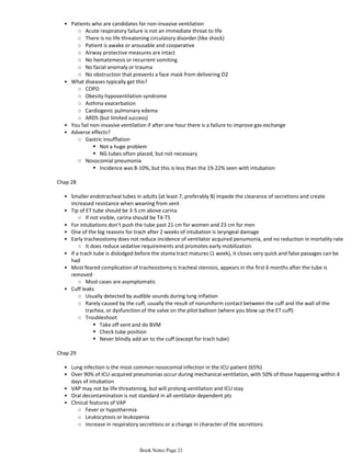 The ICU Book Notes Derived from Marino.. | PDF