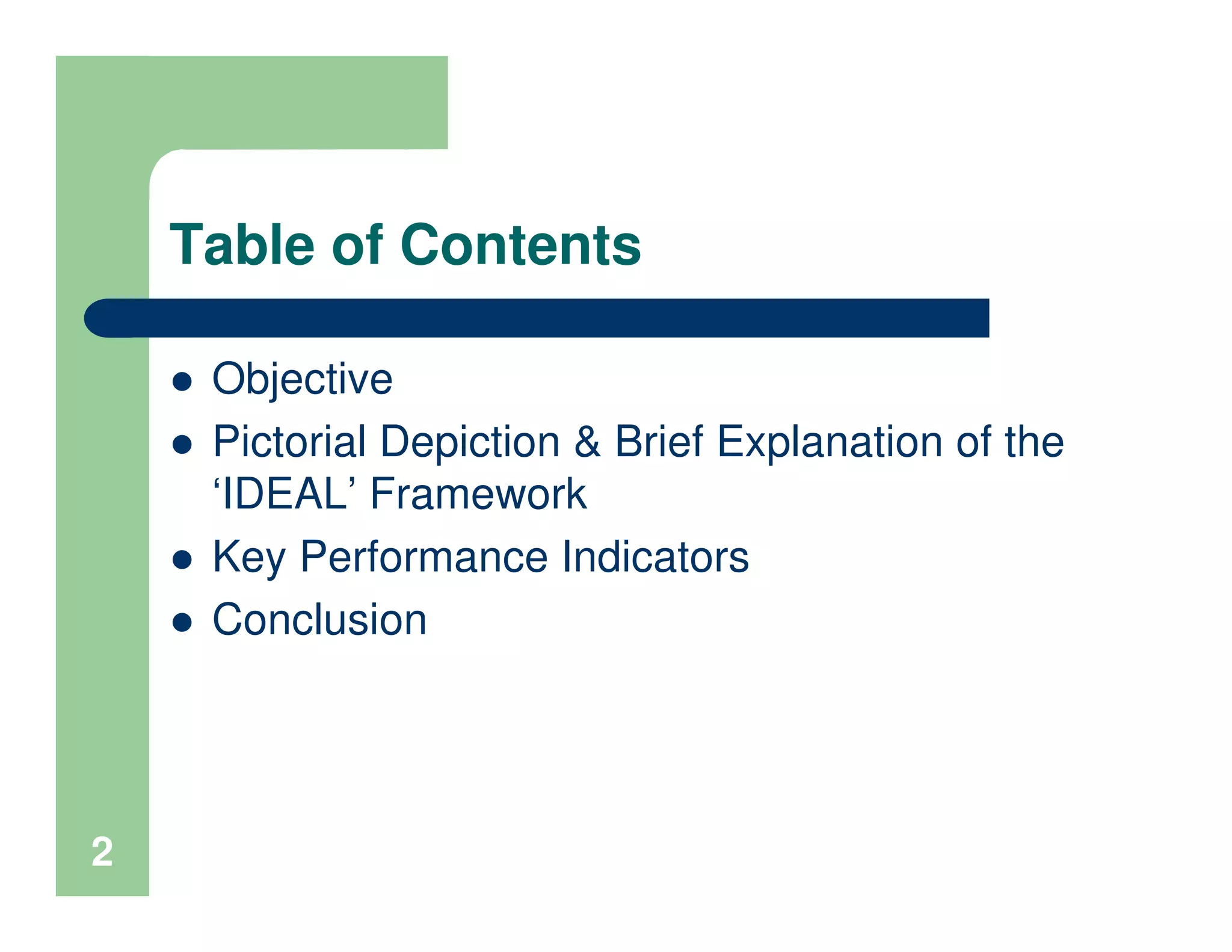 The ‘IDEAL’ Framework for Business Development & Attaining Desired ...