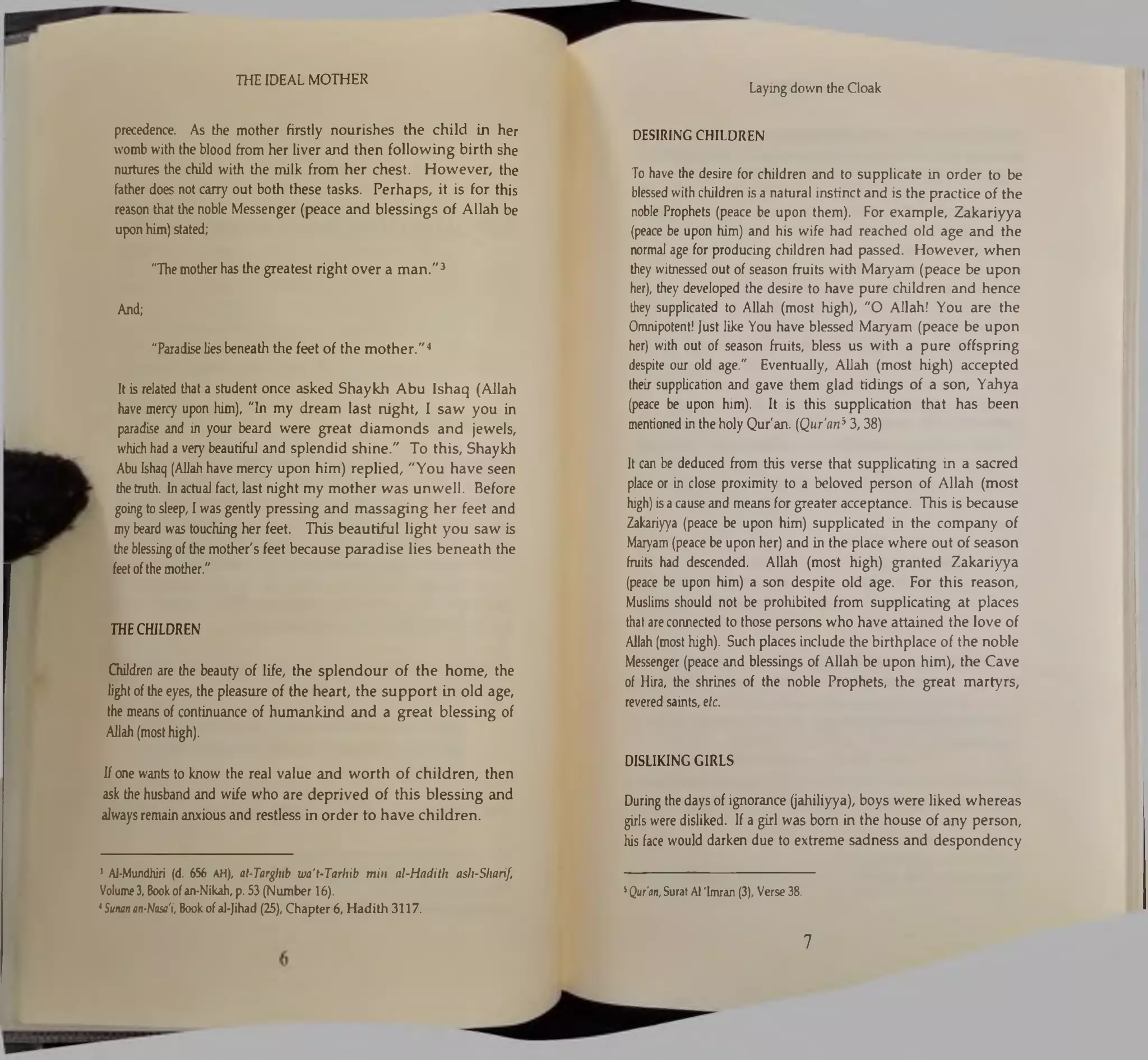 The ideal mother in light of the quran, sunna and tradition by muhammad ...