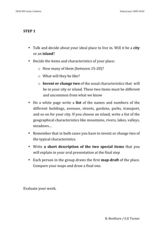 The ideal place to live steps | PDF