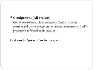 The idea of God | PPT